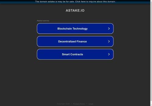 Astake.io Review: Legit or Scam? [2026 New Reviews]