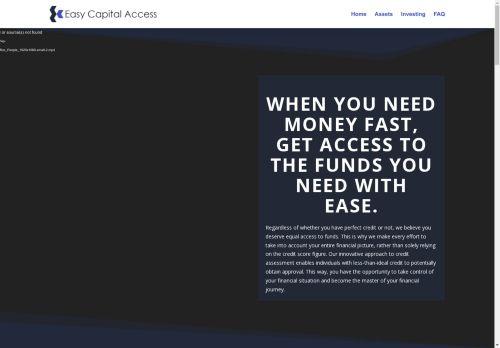 Easycapitalaccess.com Review: Legit or Scam? [2025 New Reviews]