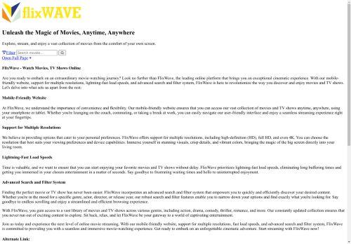 Flixwave.pro - Ask Question