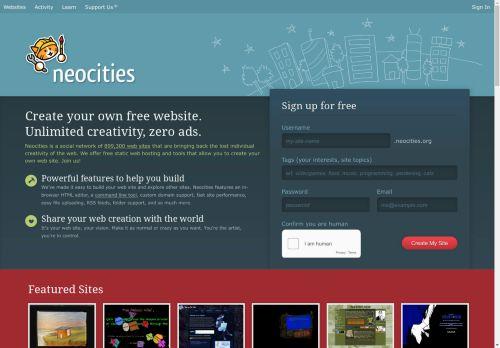 Neocities.org Review: Legit or Scam? [2026 New Reviews]