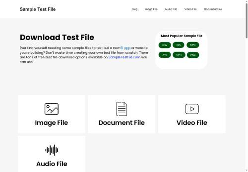 Sampletestfile.com Review: Legit or Scam? [2025 New Reviews]