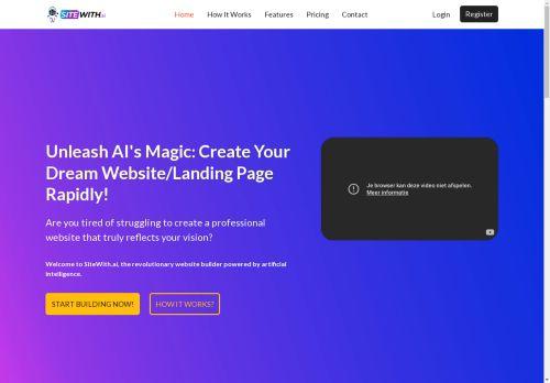 Sitewith.ai Review: Legit or Scam? [2025 New Reviews]
