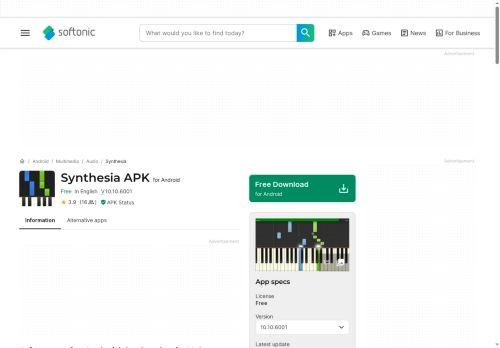 Synthesia.en.softonic.com Review: Legit or Scam? [2025 New Reviews]