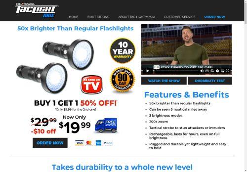 Taclightmax.com Review: Legit or Scam? [2026 New Reviews]