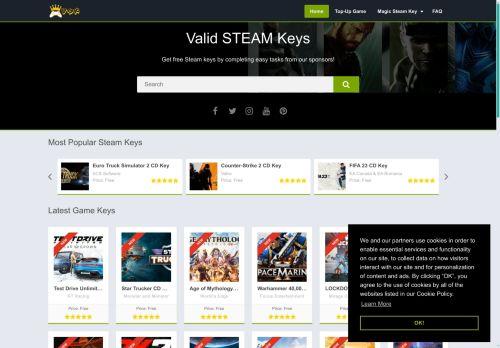 Validsteamkeys.com Review: Legit or Scam? [2025 New Reviews]