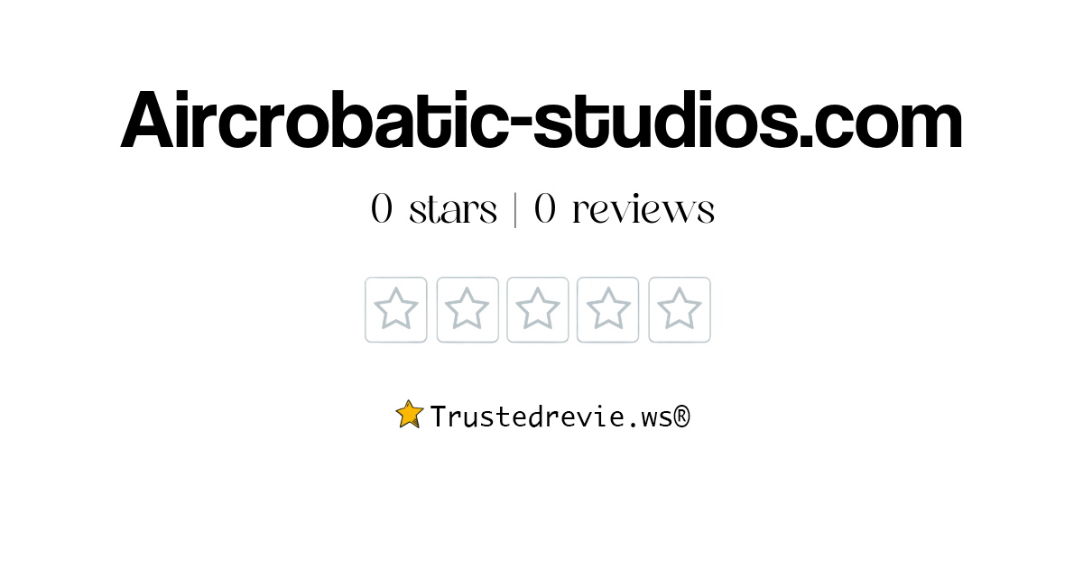 Aircrobatic-studios.com Review: Legit or Scam? [2025 New Reviews]