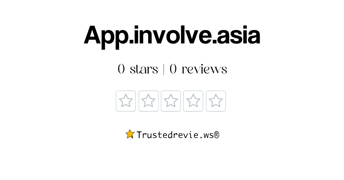 App.involve.asia Review: Legit or Scam? [2026 New Reviews]