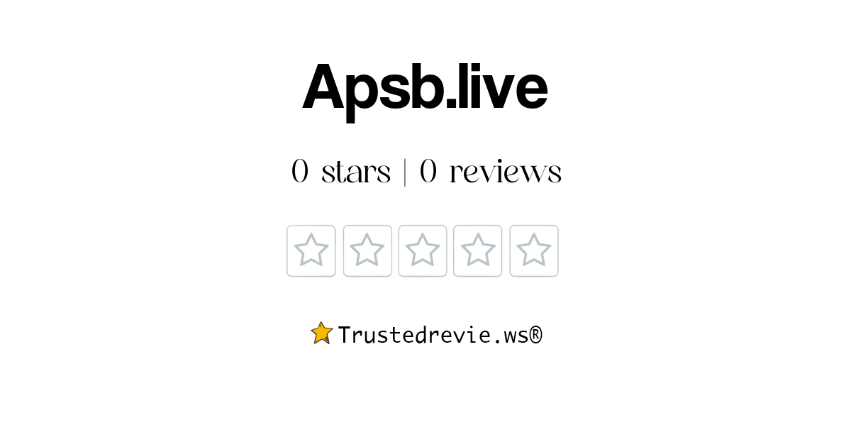 Apsb.live Review: Legit or Scam? [2026 New Reviews]