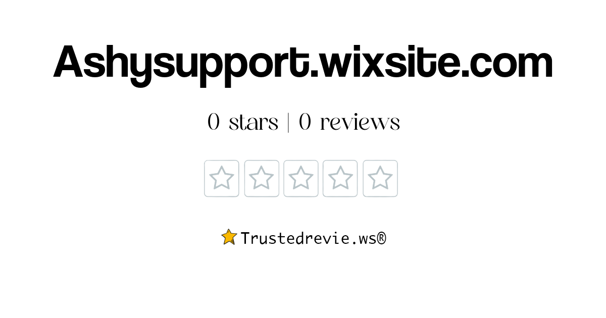 Ashysupport.wixsite.com - Ask Question