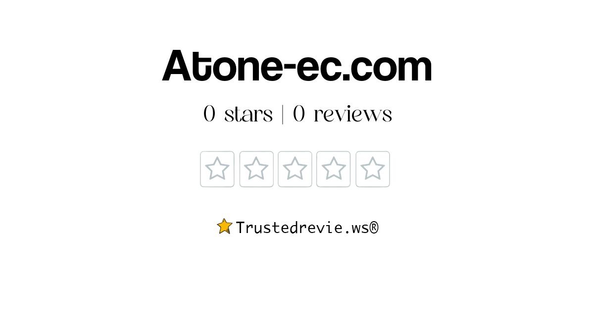 Atone-ec.com - Ask Question