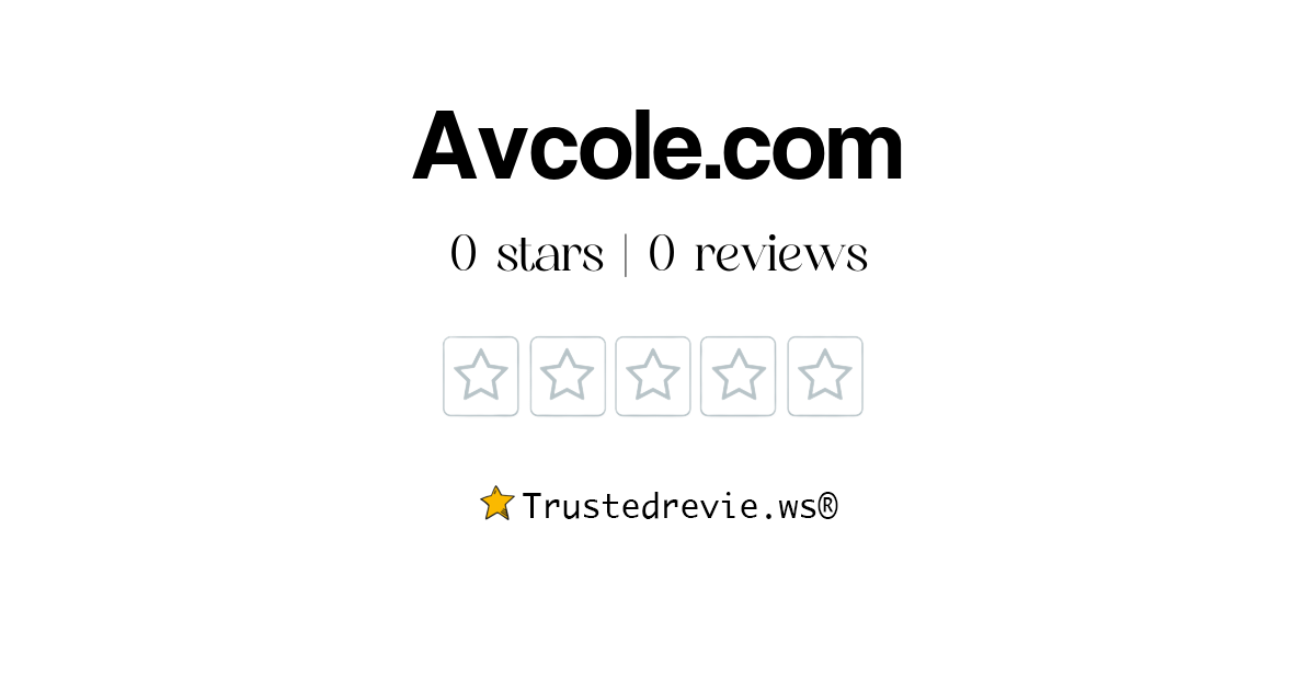 Avcole.com Review: Legit or Scam? [2025 New Reviews]