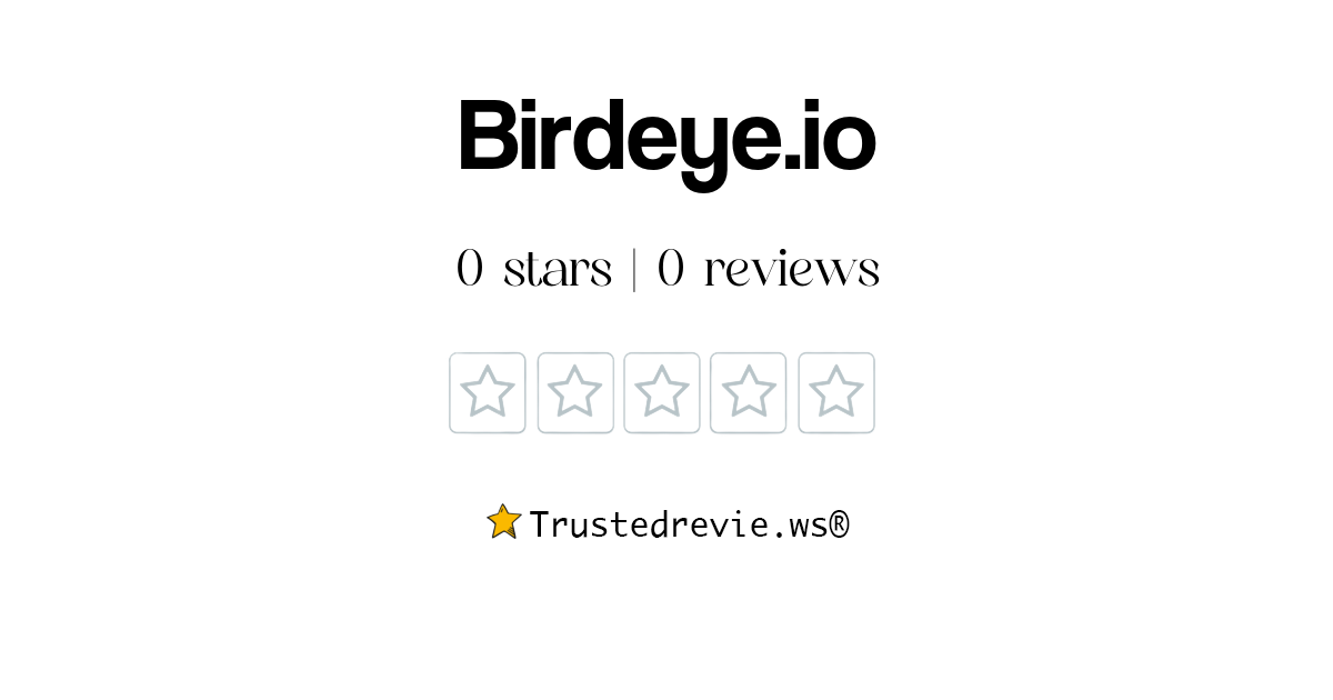 Birdeye.io Review: Legit or Scam? [2025 New Reviews]