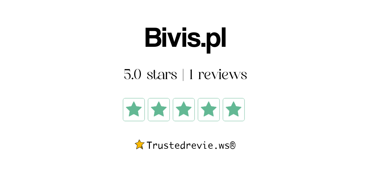 Bivis.pl Review: Legit or Scam? [2026 New Reviews]