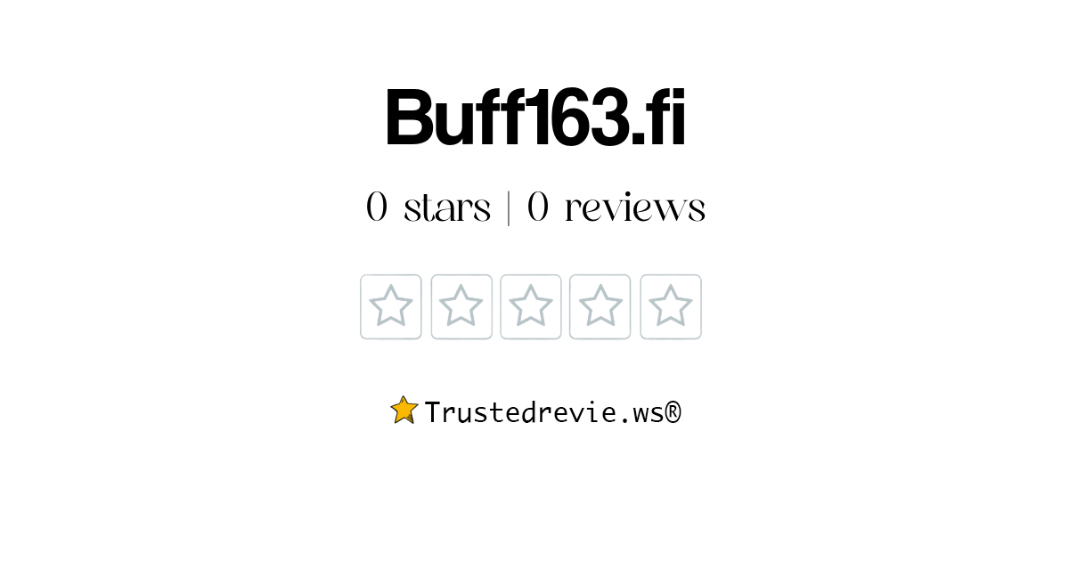 Buff163.fi Review: Legit or Scam? [2024 New Reviews]