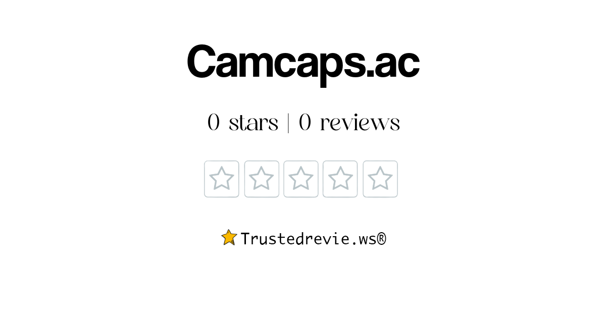 Camcaps.ac Review: Legit or Scam? [2025 New Reviews]