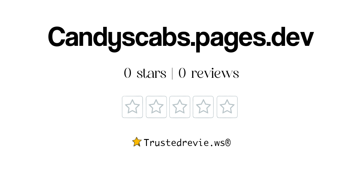 Candyscabs.pages.dev Review: Legit or Scam? [2026 New Reviews]