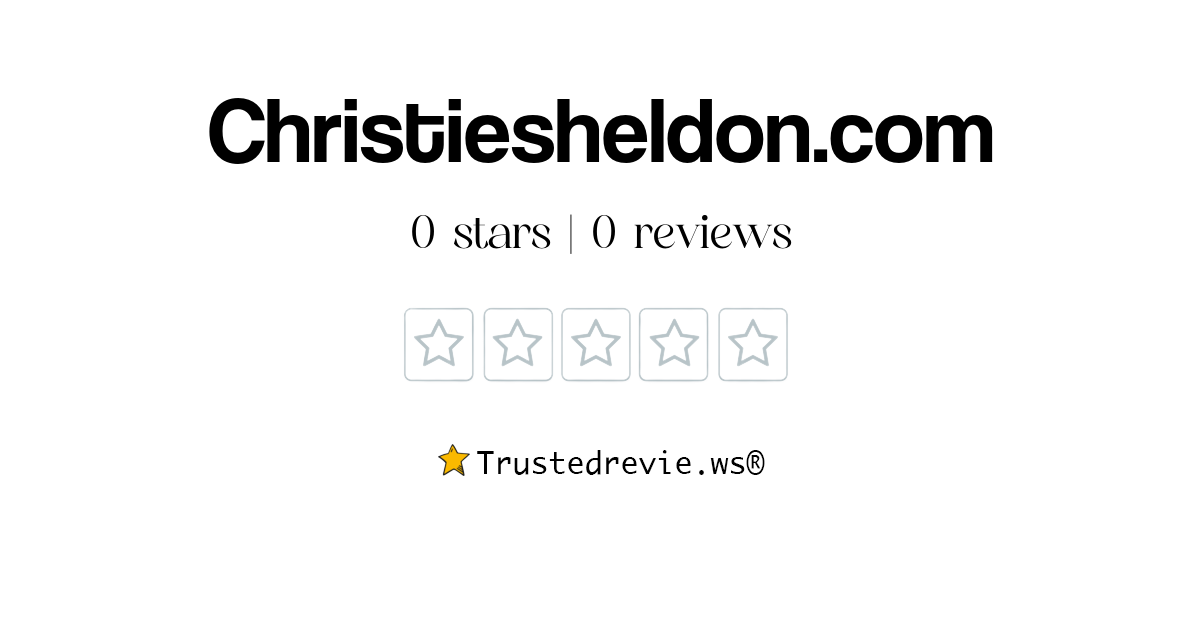 Christiesheldon.com Review: Legit or Scam? [2026 New Reviews]
