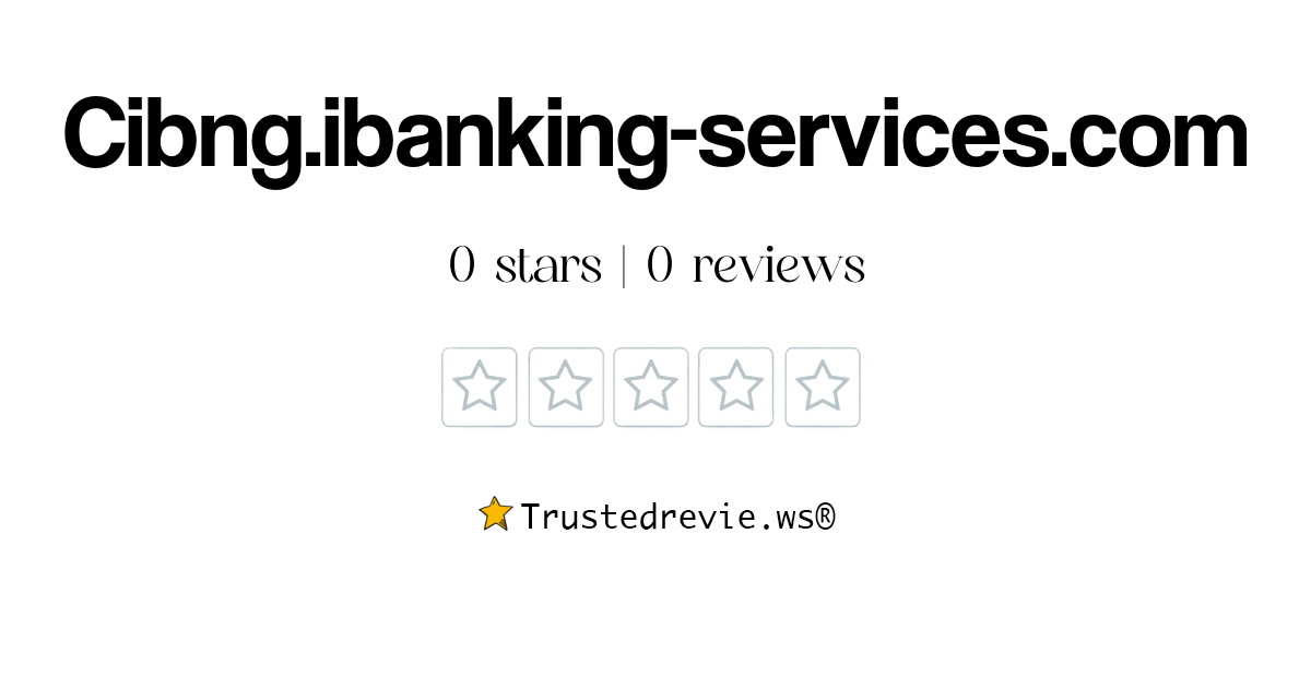 Cibng.ibanking-services.com - Ask Question