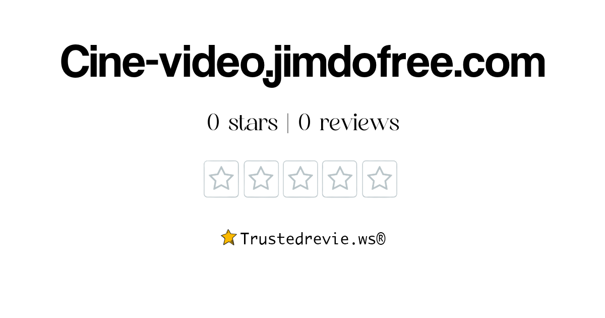 Cine-video.jimdofree.com - Ask Question