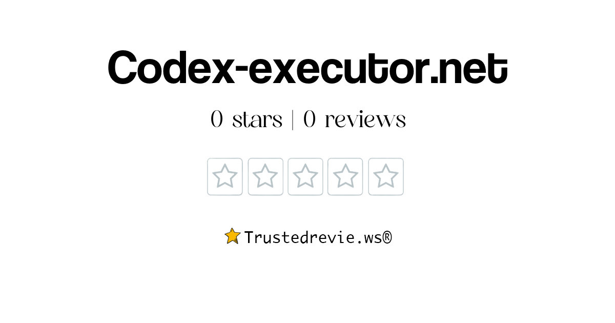 Codex-executor.net Review: Legit or Scam? [2025 New Reviews]