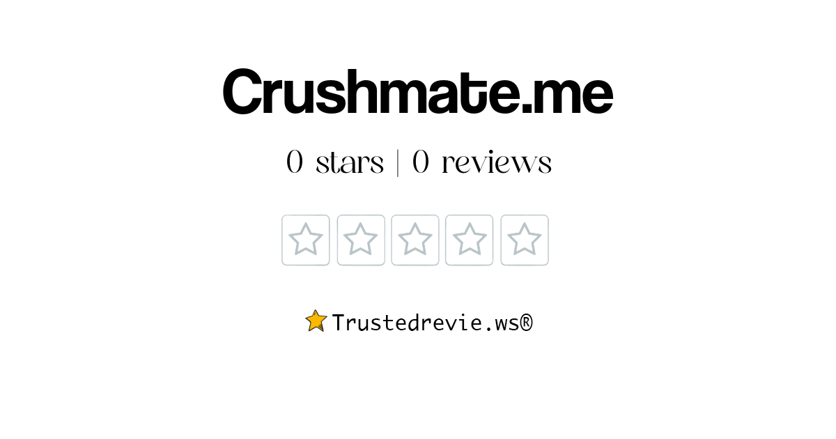 Crushmate.me Review: Legit or Scam? [2026 New Reviews]