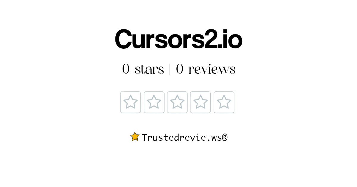 Cursors2.io Review: Legit or Scam? [2025 New Reviews]