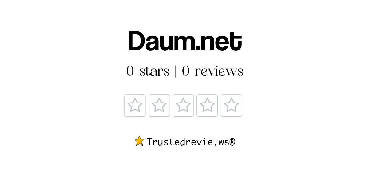 Daum.net Review: Legit or Scam? [2026 New Reviews]