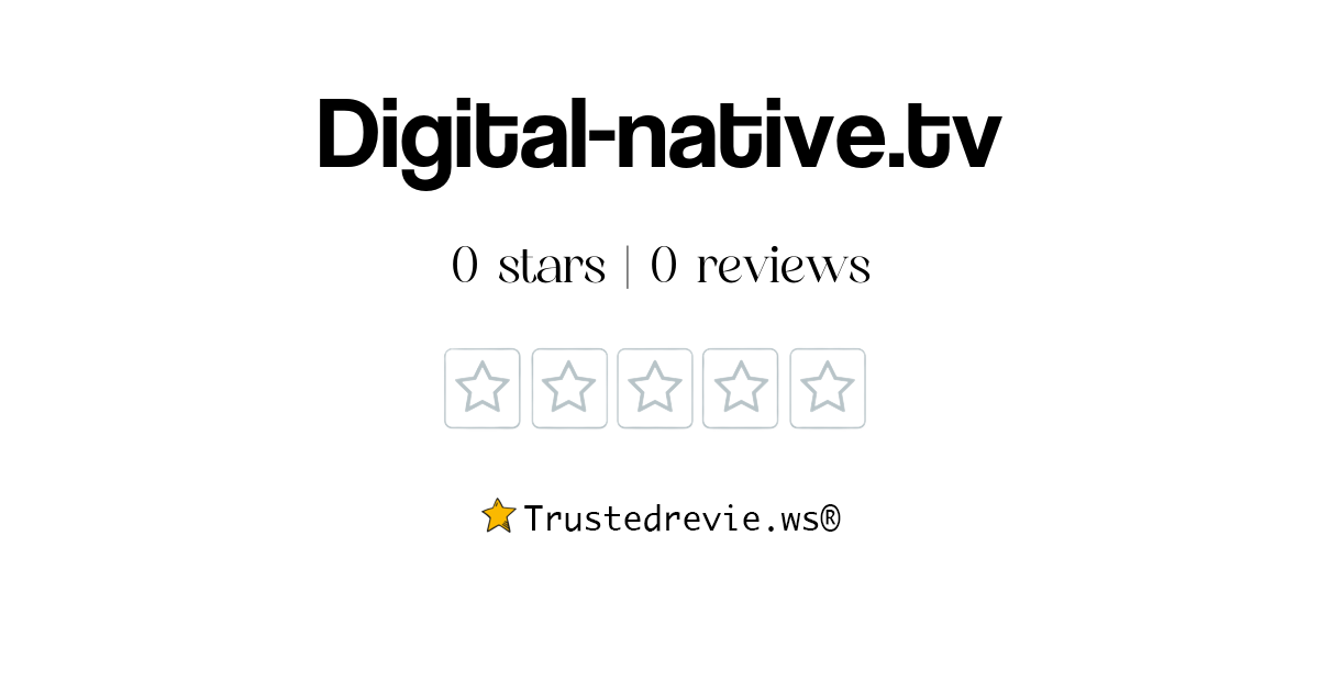 Digital-native.tv Review: Legit or Scam? [2026 New Reviews]