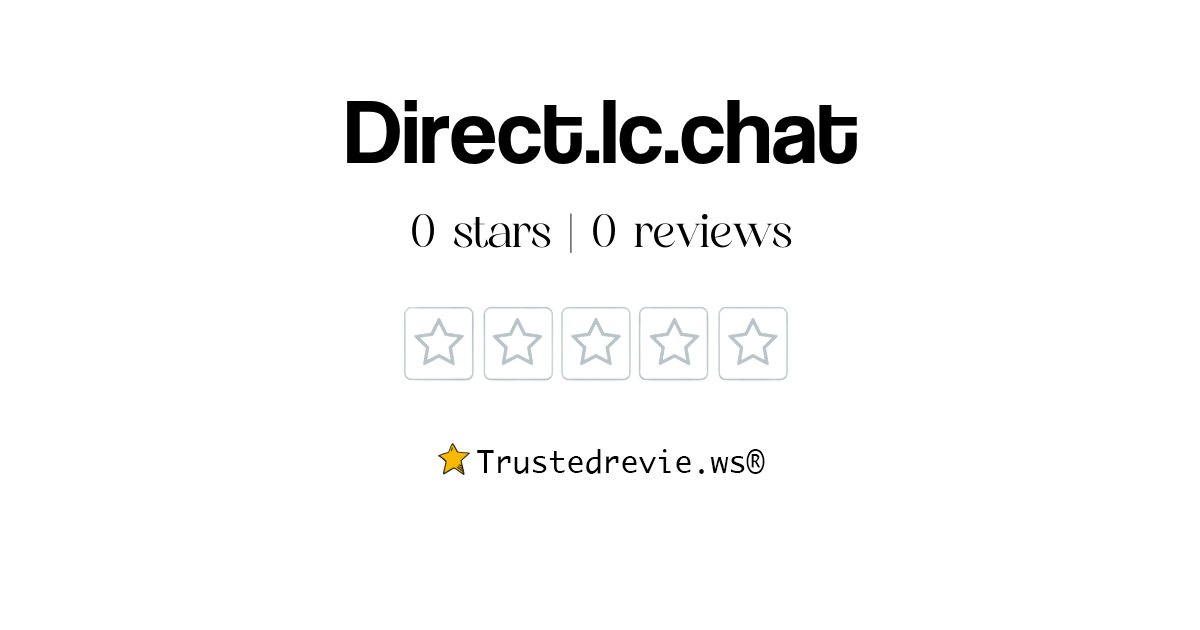 Direct.lc.chat Review: Legit or Scam? [2025 New Reviews]