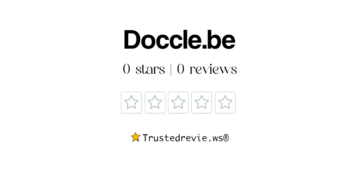 Doccle.be Review: Legit or Scam? [2024 New Reviews]