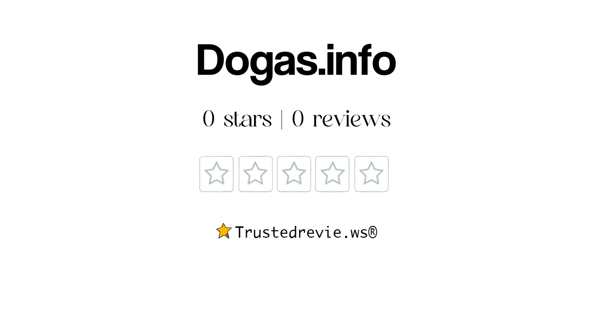 Dogas.info Review: Legit or Scam? [2026 New Reviews]