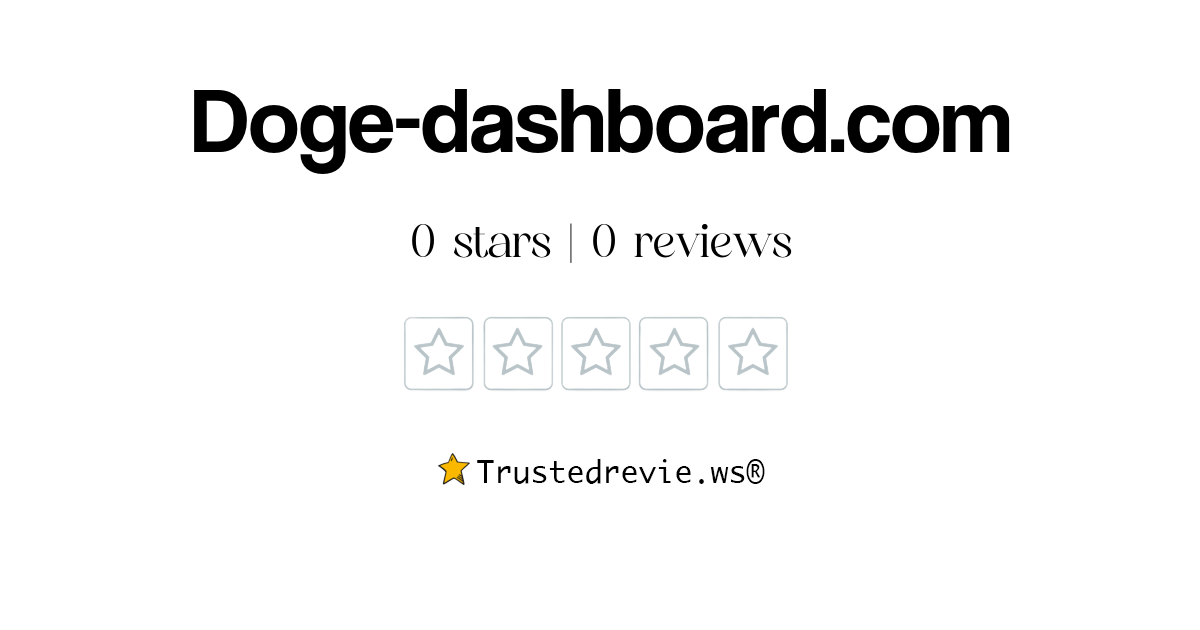 Doge-dashboard.com Review: Legit or Scam? [2025 New Reviews]
