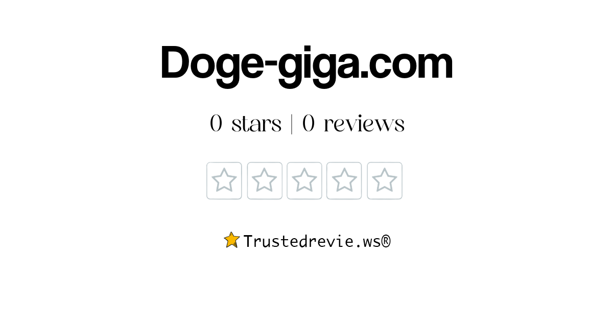 Doge-giga.com Review: Legit or Scam? [2025 New Reviews]