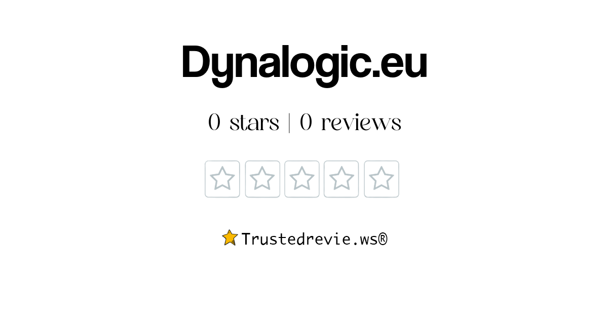 Dynalogic.eu Review: Legit or Scam? [2025 New Reviews]