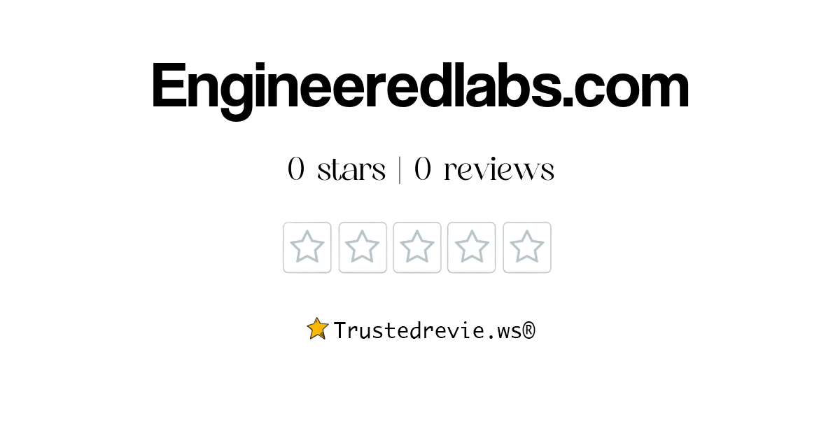 Engineeredlabs.com Review: Legit or Scam? [2025 New Reviews]