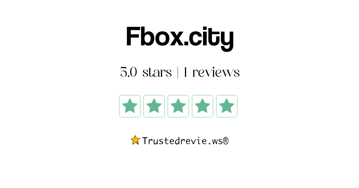Fbox.city Review: Legit or Scam? [2025 New Reviews]