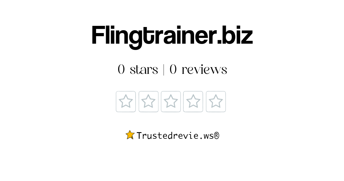 Flingtrainer.biz Review: Legit or Scam? [2025 New Reviews]