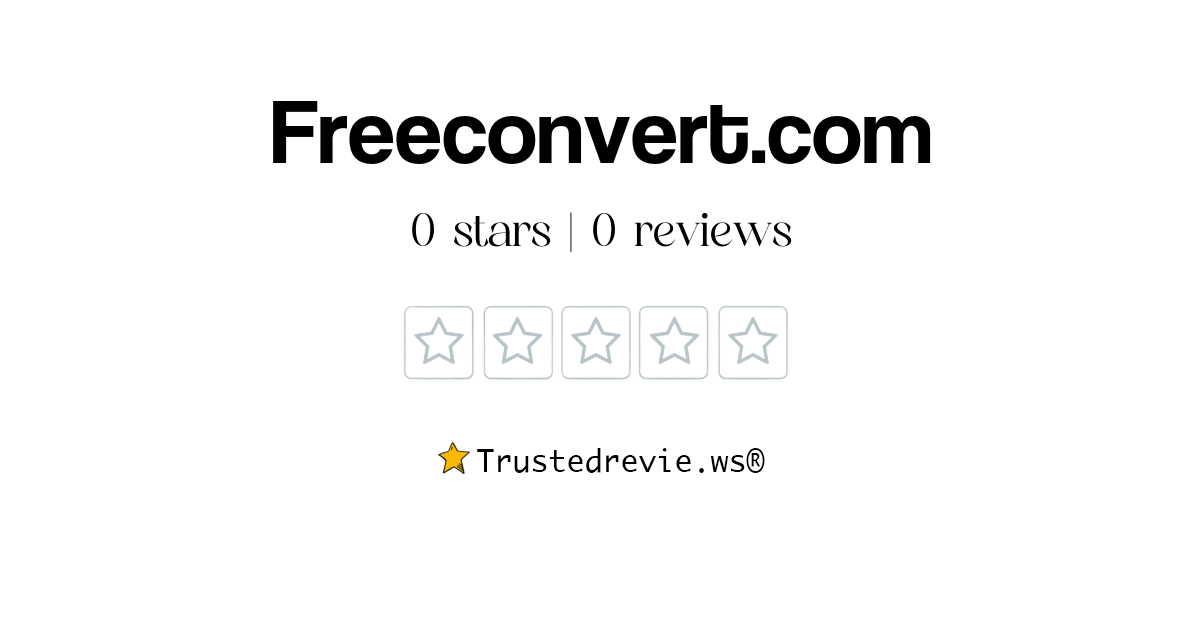 Freeconvert.com Review: Legit or Scam? [2026 New Reviews]