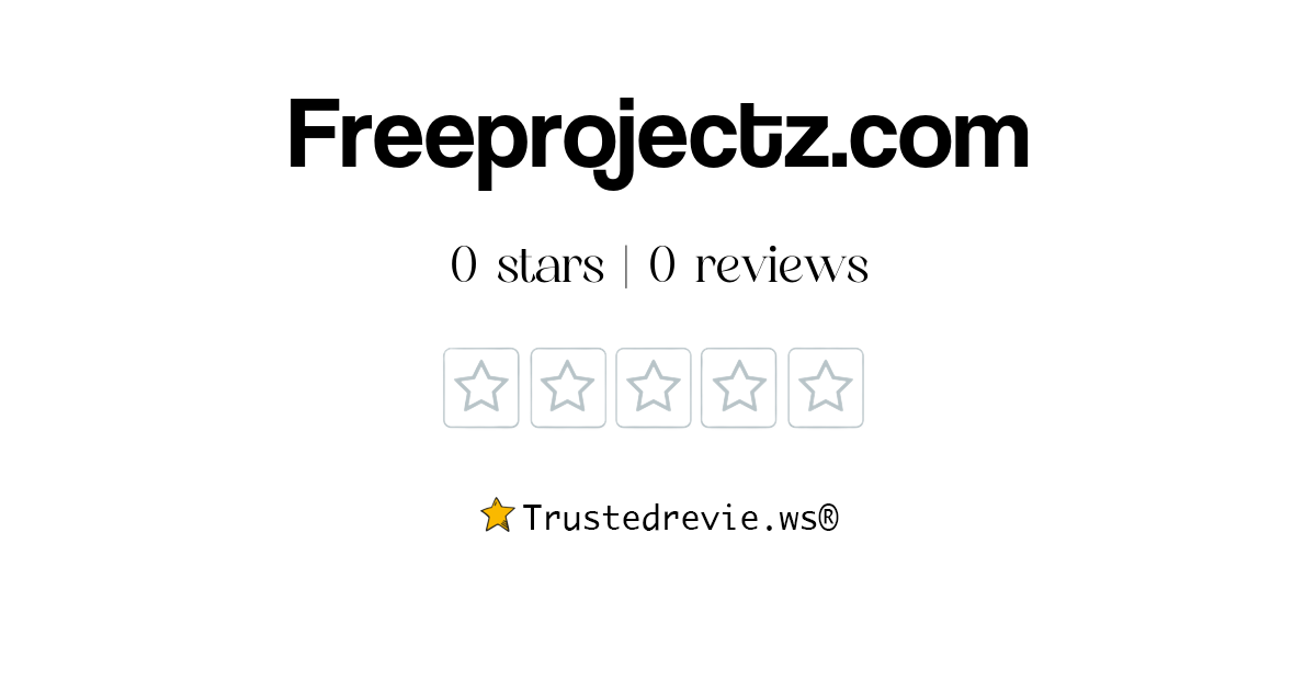 Freeprojectz.com Review: Legit or Scam? [2026 New Reviews]