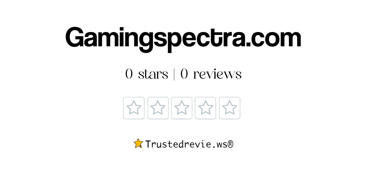 Gamingspectra.com Review: Legit or Scam? [2026 New Reviews]