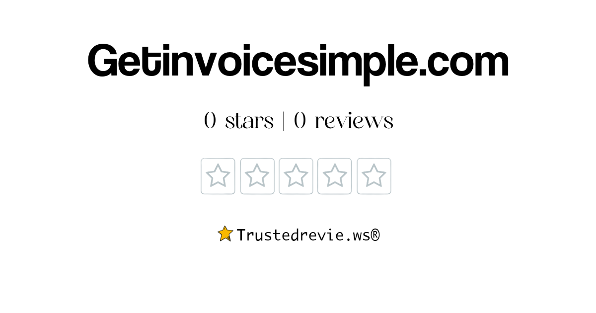 Getinvoicesimple.com - Ask Question