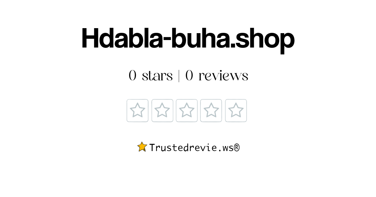 Hdabla-buha.shop - Ask Question