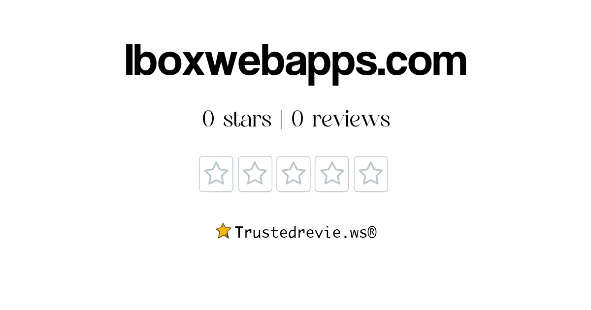 Iboxwebapps.com Review: Legit or Scam? [2025 New Reviews]