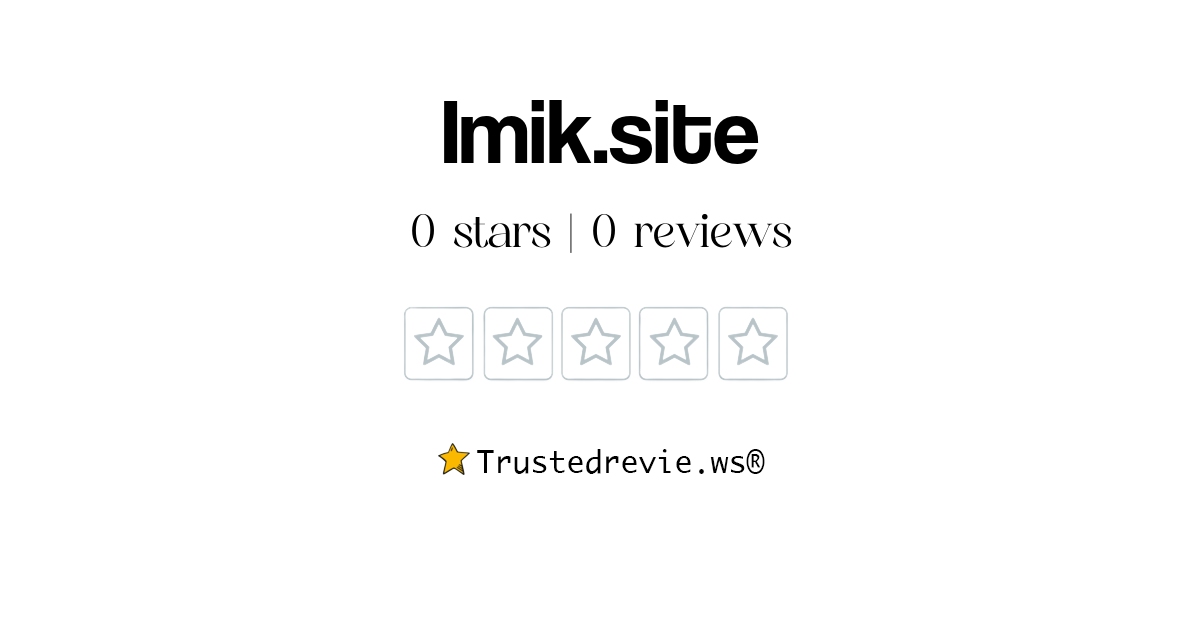 Imik.site Review: Legit or Scam? [2026 New Reviews]