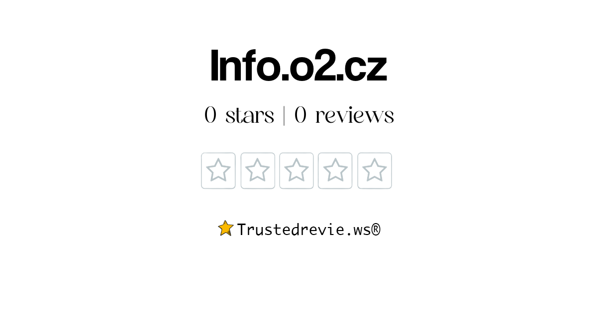Info.o2.cz Review: Legit or Scam? [2025 New Reviews]