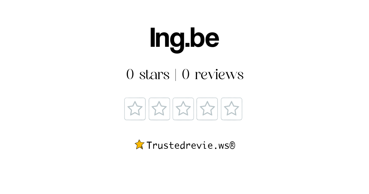 Ing.be Review: Legit or Scam? [2024 New Reviews]