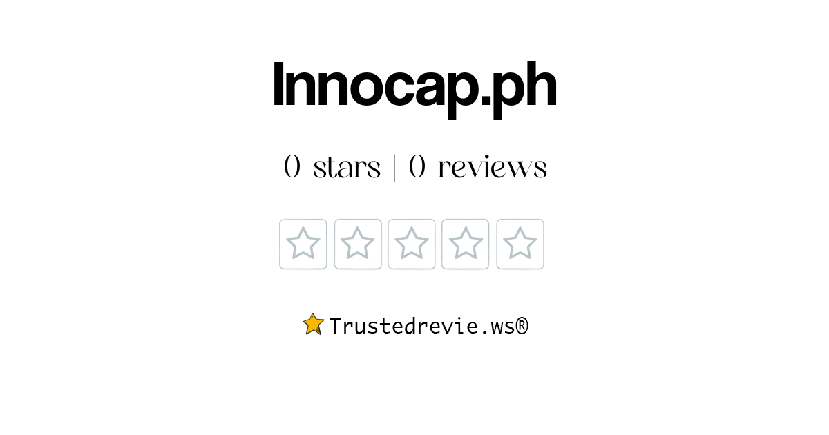 Innocap.ph Review: Legit or Scam? [2025 New Reviews]