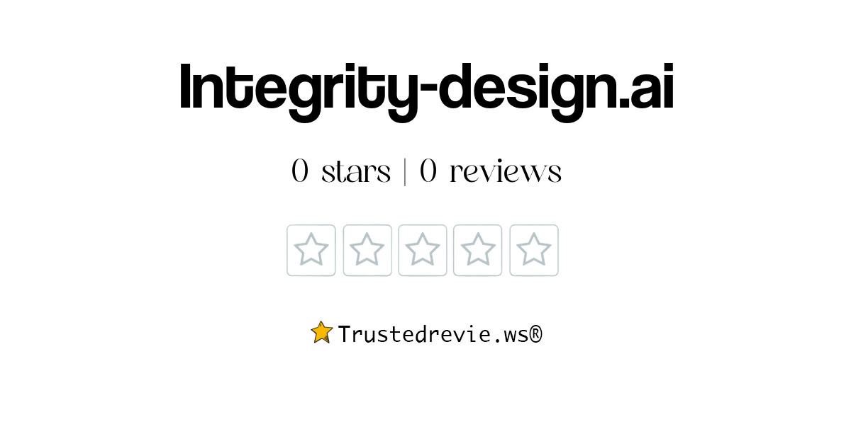 Integrity-design.ai Review: Legit or Scam? [2025 New Reviews]