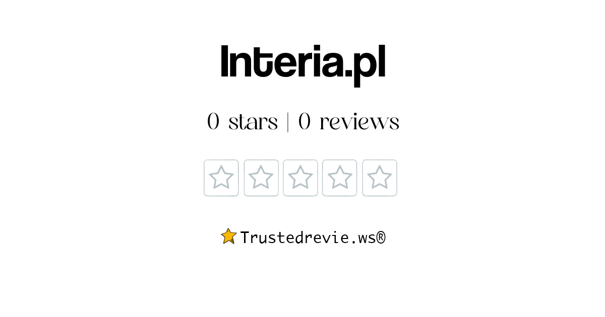 Interia.pl Review: Legit or Scam? [2025 New Reviews]