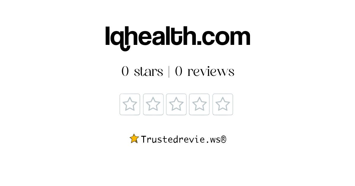 Iqhealth.com Review: Legit or Scam? [2025 New Reviews]